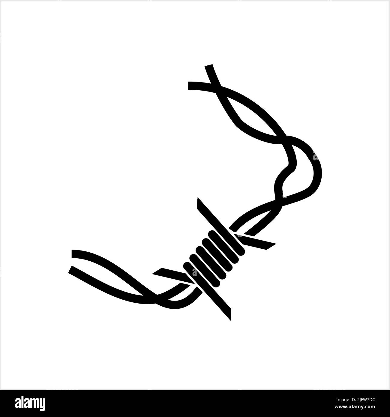 Wire nail vector vectors hi-res stock photography and images - Alamy