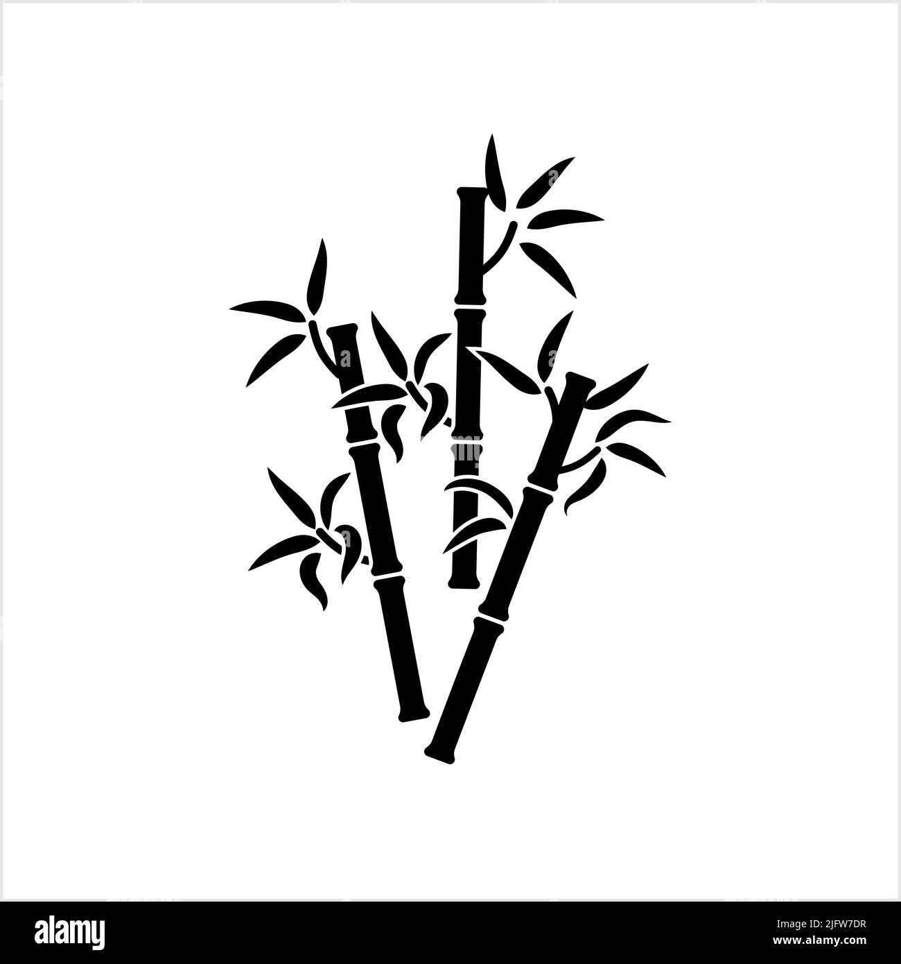 Bamboo Tree Icon Vector Art Illustration Stock Vector Image & Art - Alamy