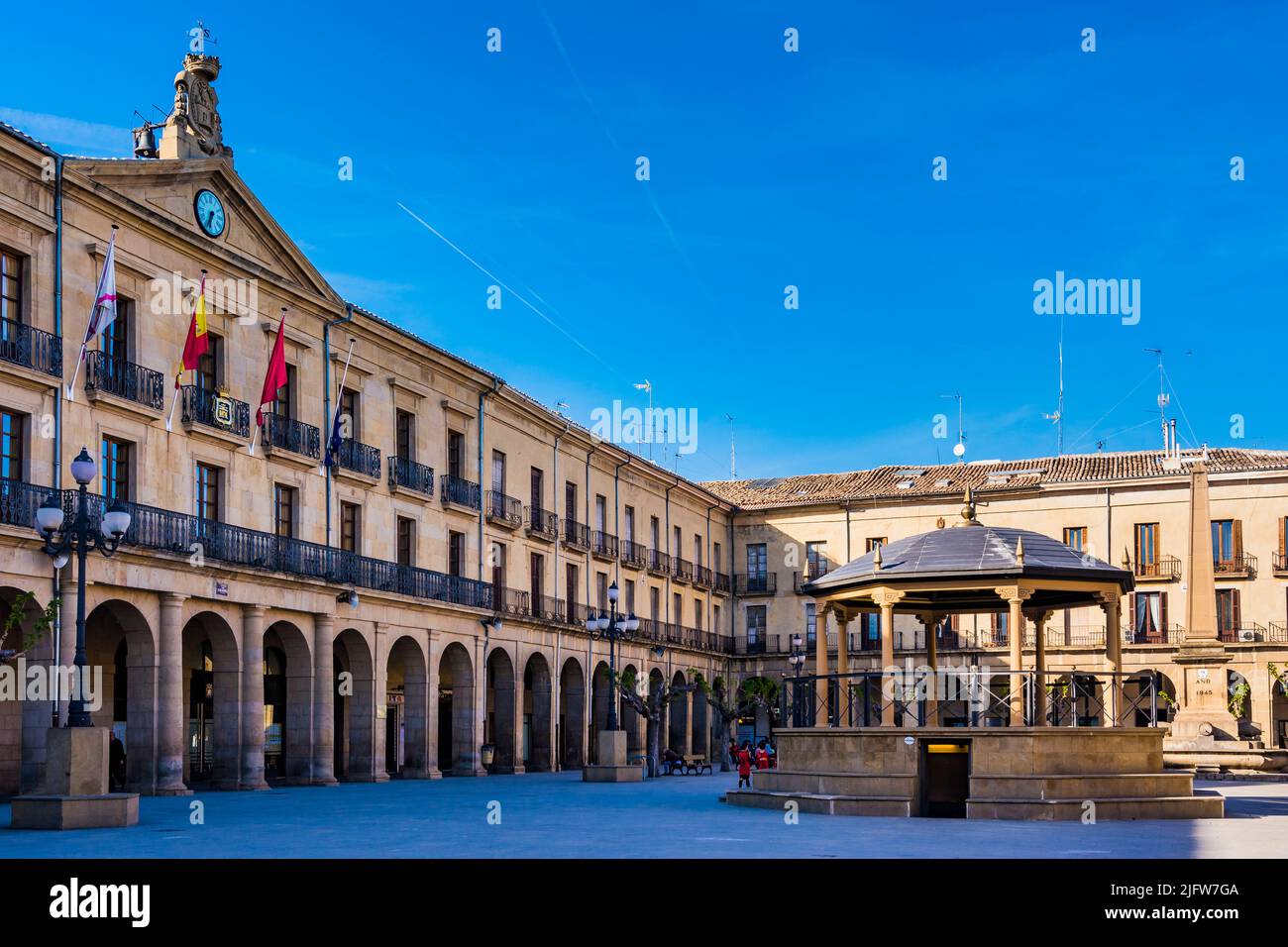 San Francisco de Navarra square - Plaza de Don Francisco de Navarra and ...