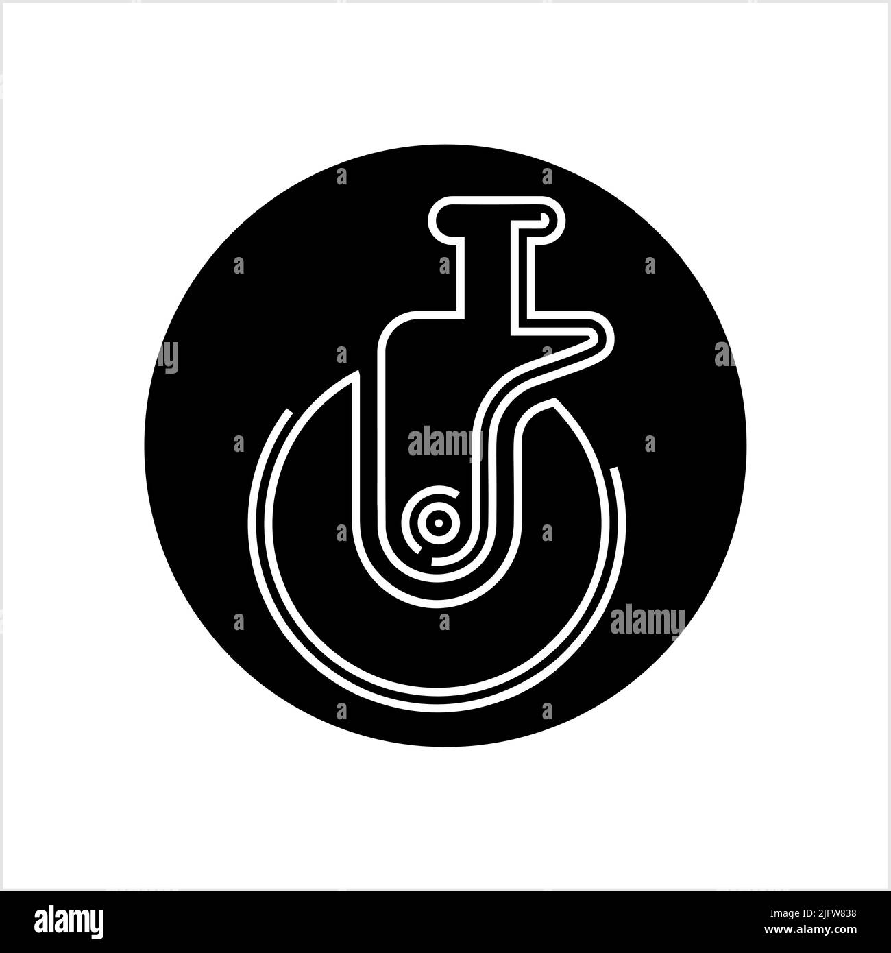 Caster Wheel Icon Vector Art Illustration Stock Vector Image & Art - Alamy