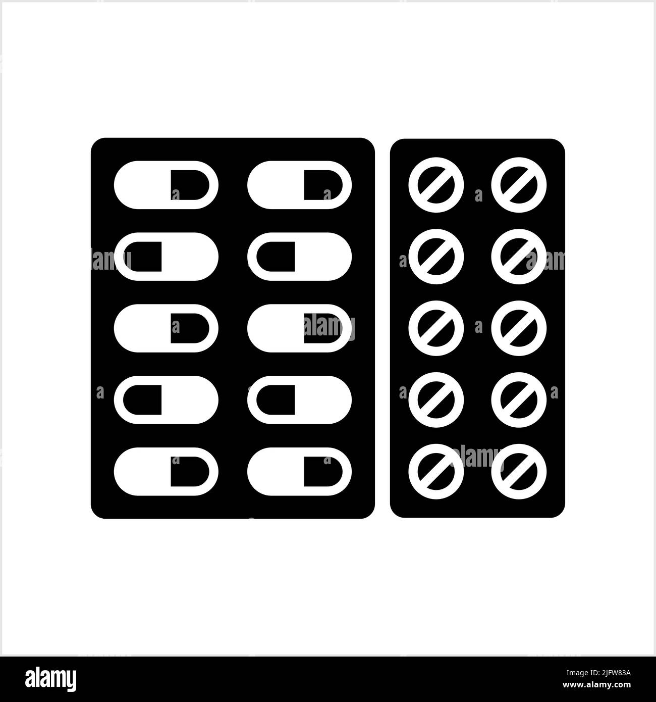 Capsule Pills Icon Vector Art Illustration Stock Vector Image & Art - Alamy