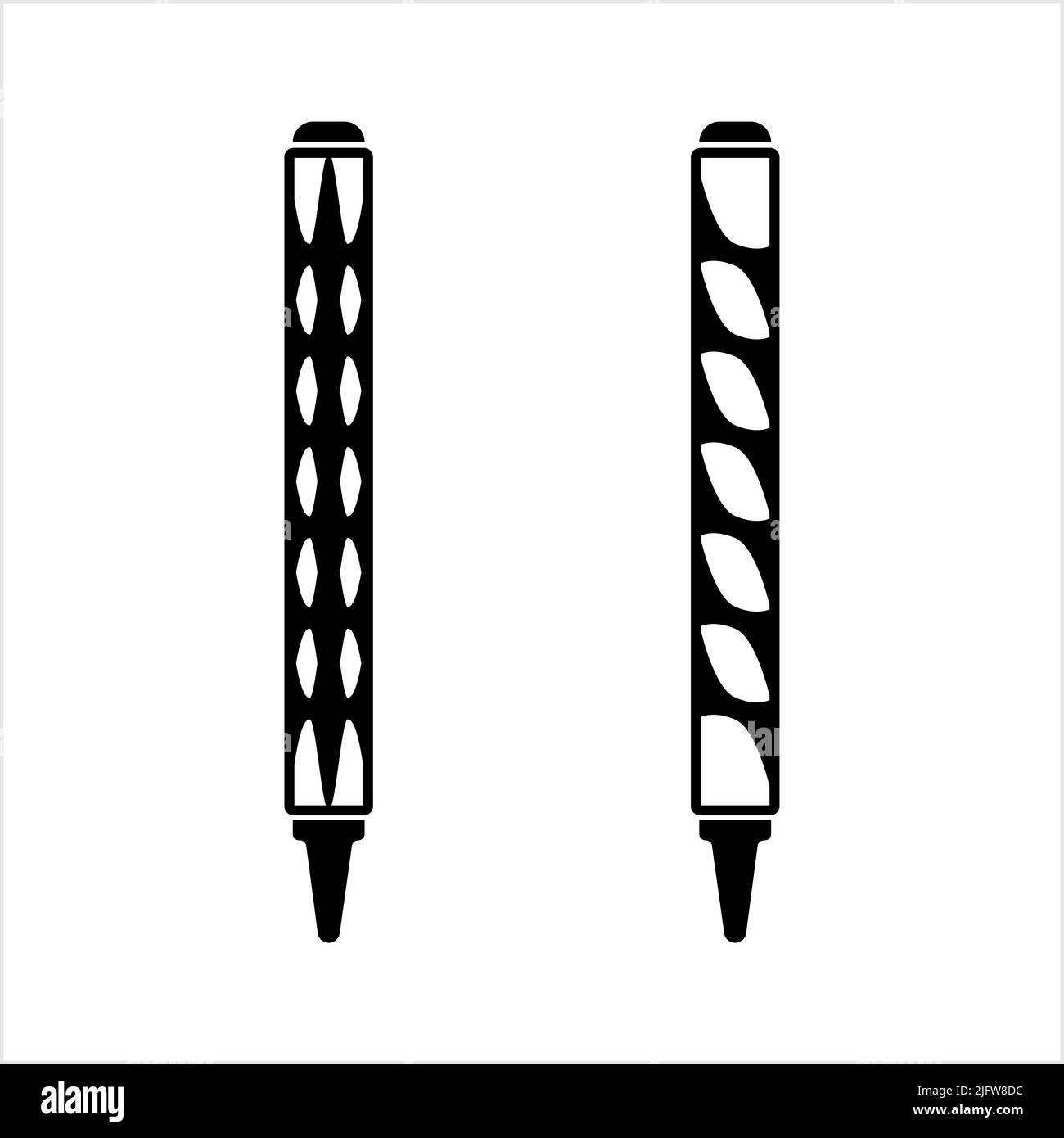 Crayon Icon, Drawing Crayon Vector Art Illustration Stock Vector Image ...