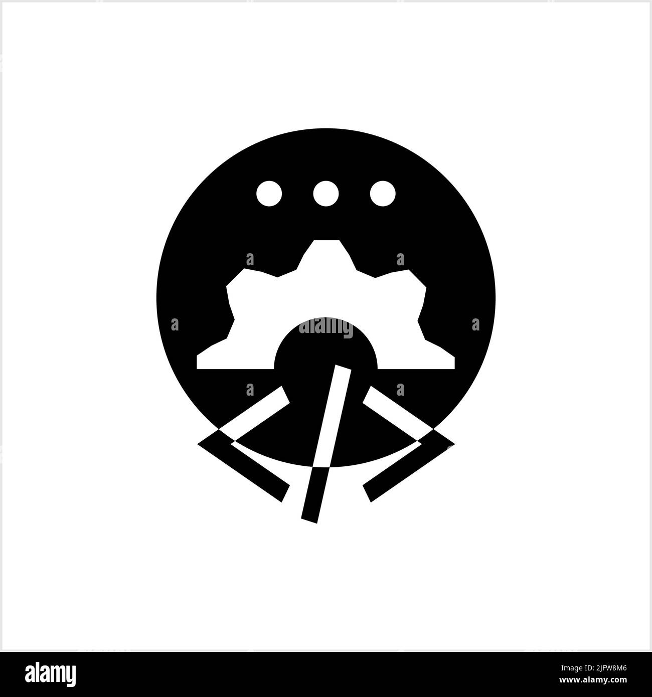Developer Coding Tool Icon, Custom Coding Icon Vector Art Illustration ... Developer Coding Tool Icon, Custom Coding Icon Vector Art Illustration ...