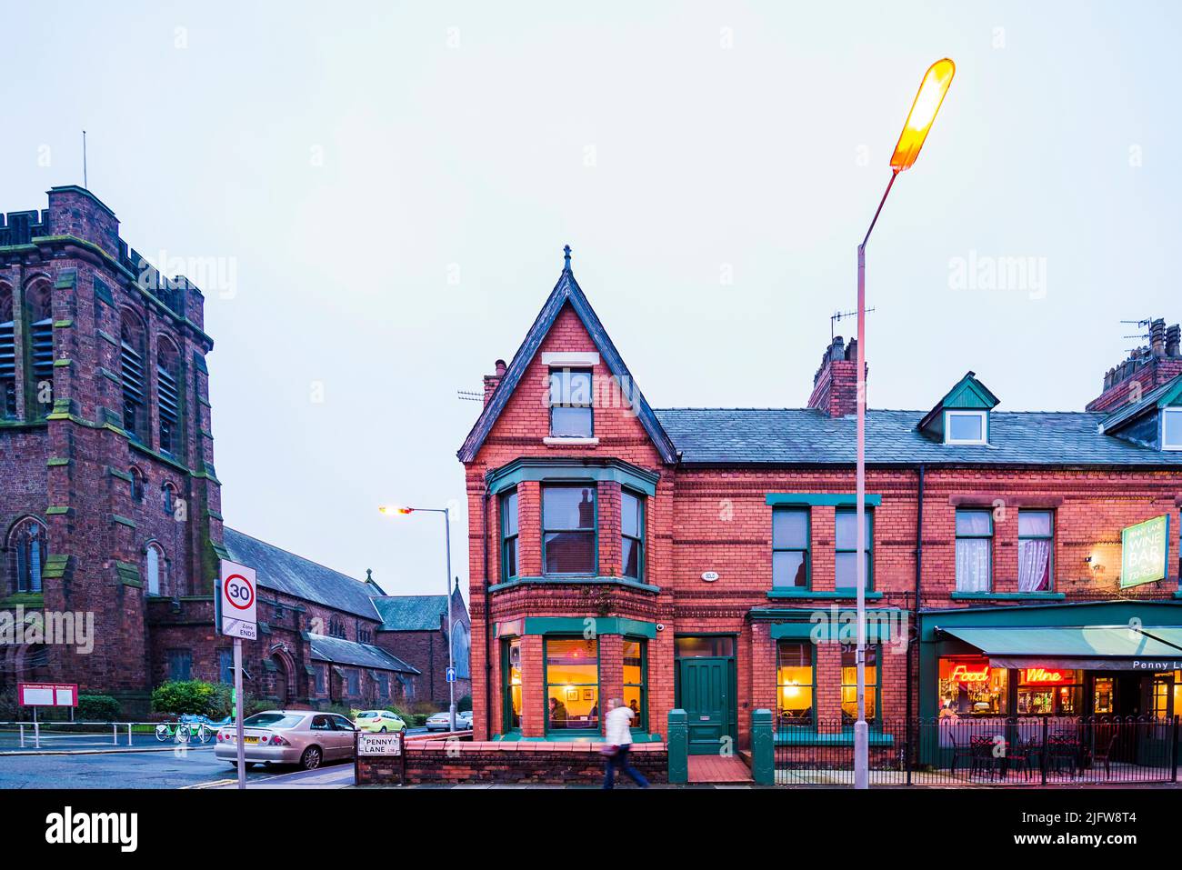 Penny lane road sign hi-res stock photography and images - Alamy