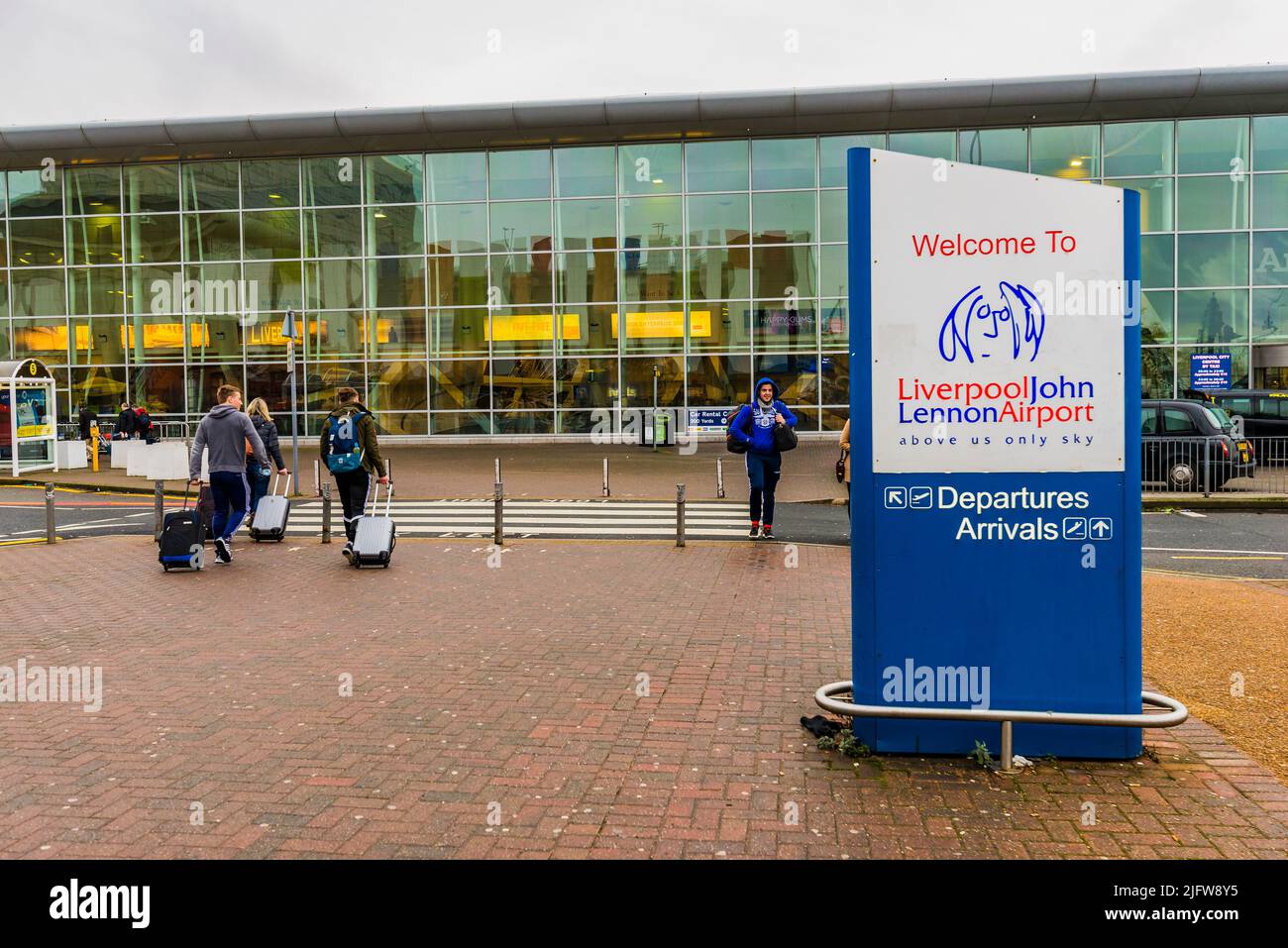 Logo of Liverpool John Lennon Airport (LPL). Liverpool, Merseyside ...