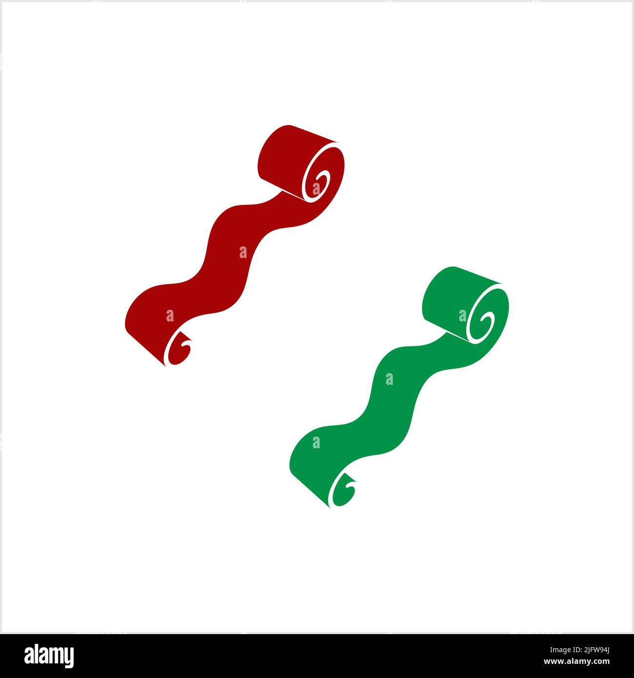 Roll Icon, Mat, Rug, Carpet Or Paper Roll Icon Of Anything Vector Art ...