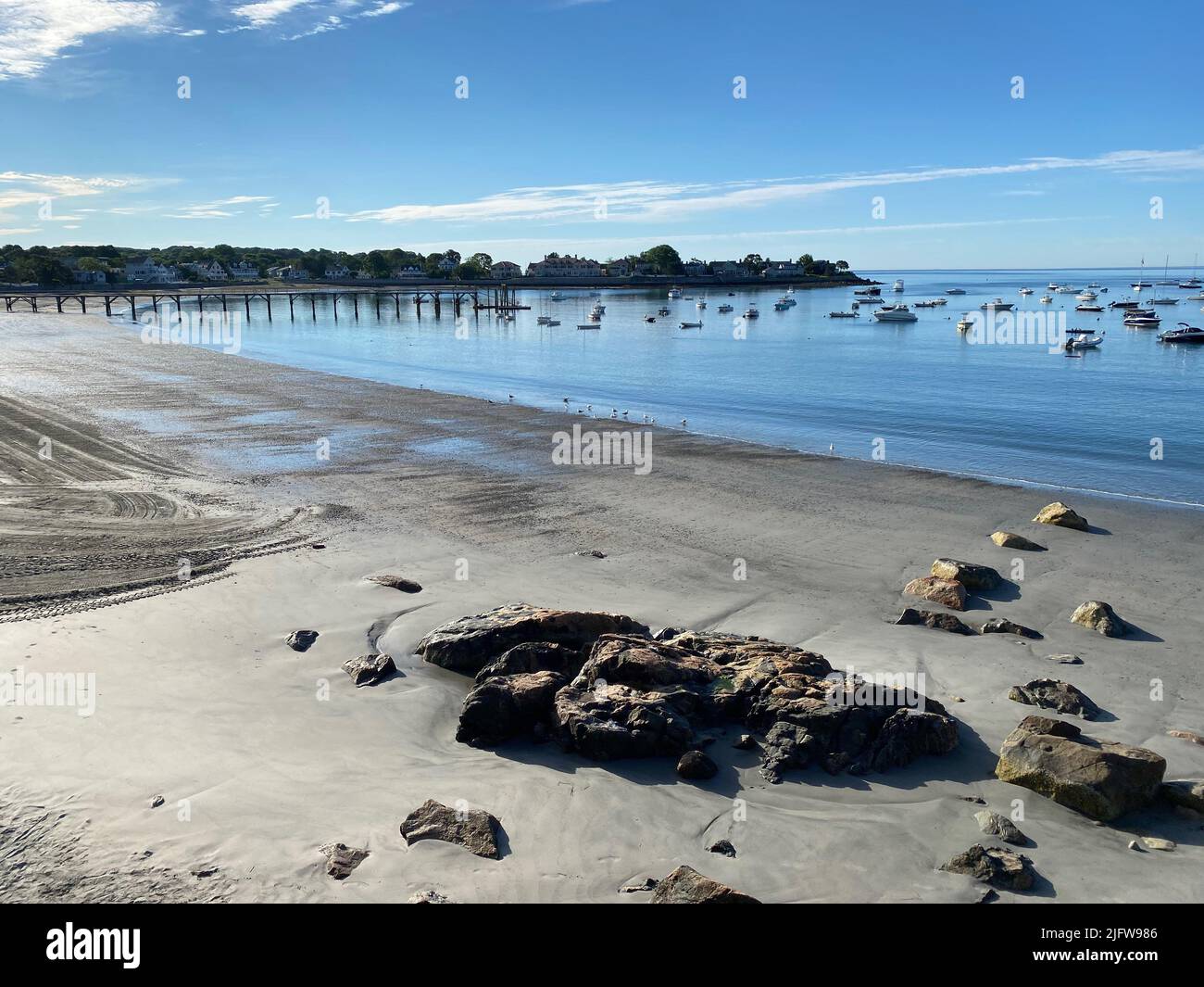 Coastal scenery is relaxing and beautiful Stock Photo - Alamy