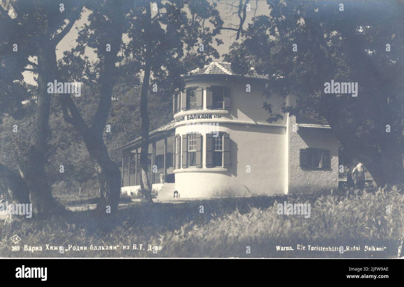 Varna. Rodney Balkans hut of VT Stock Photo - Alamy