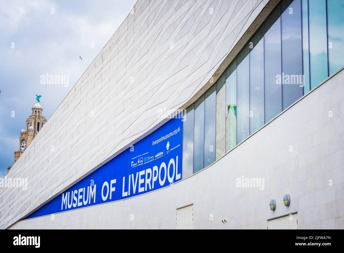 The Museum of Liverpool in Liverpool, England, tells the story of ...