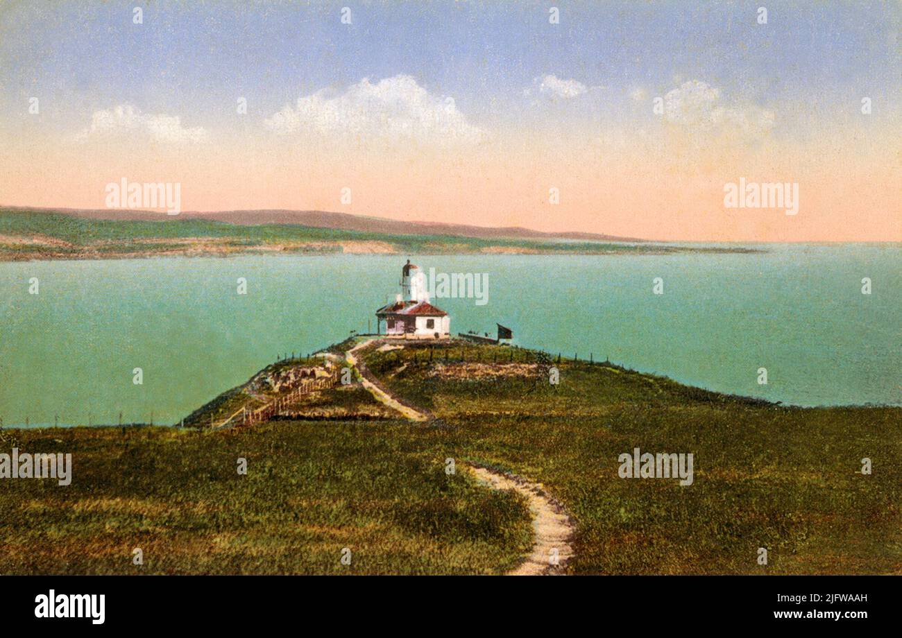 Varna. The headlight of the Cape Galata Stock Photo - Alamy