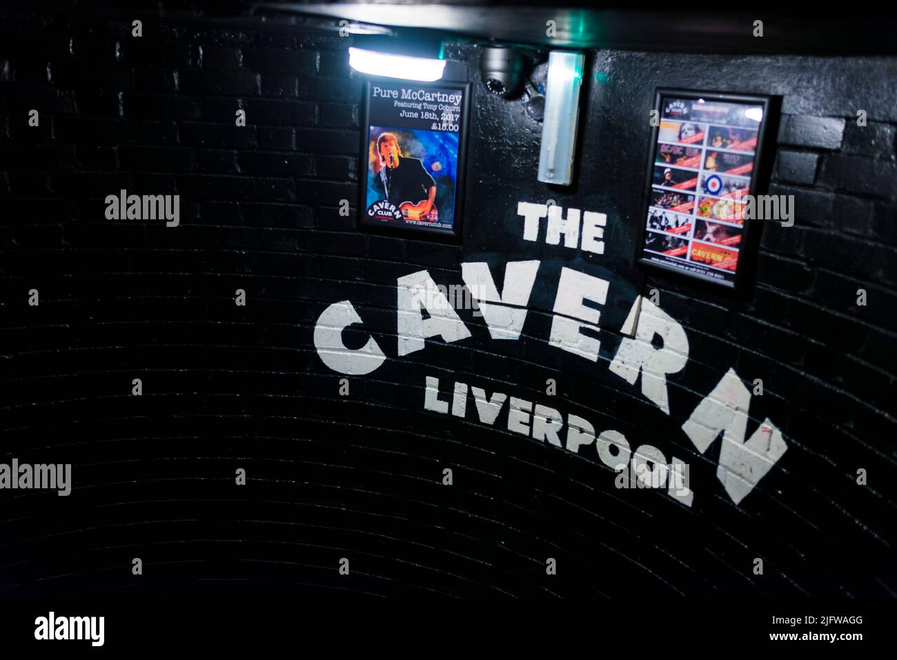 The Cavern Club in Mathew St. Liverpool, Merseyside, England, UK Stock ...