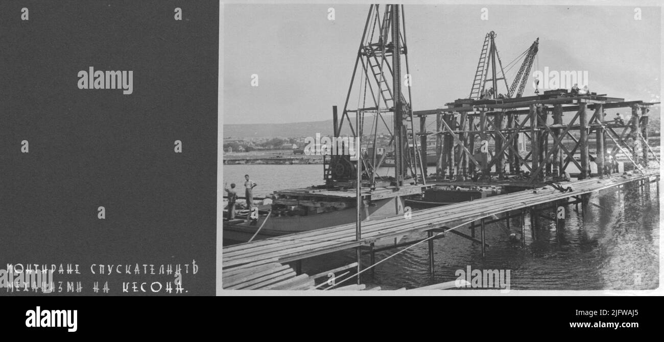 Varna. The movable Asparuhov Bridge Stock Photo - Alamy