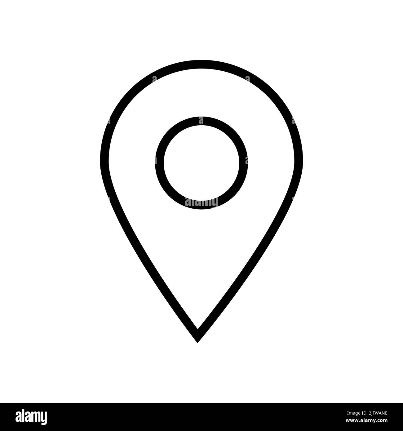 Position mark design Stock Vector Images - Alamy