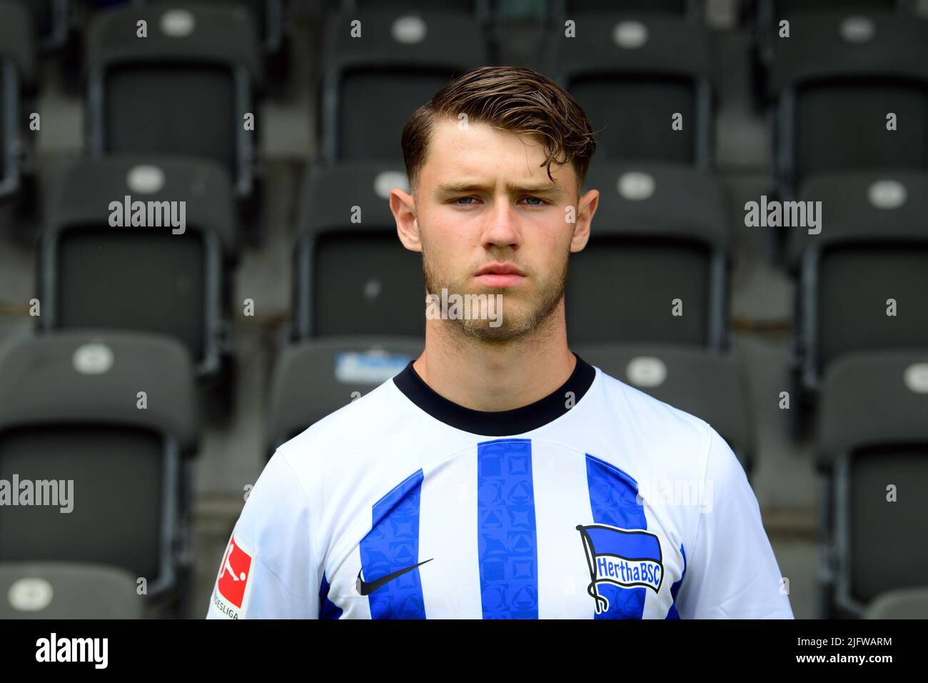 Berlin, Germany. 05th July, 2022. Hertha BSC players, coaches and ...
