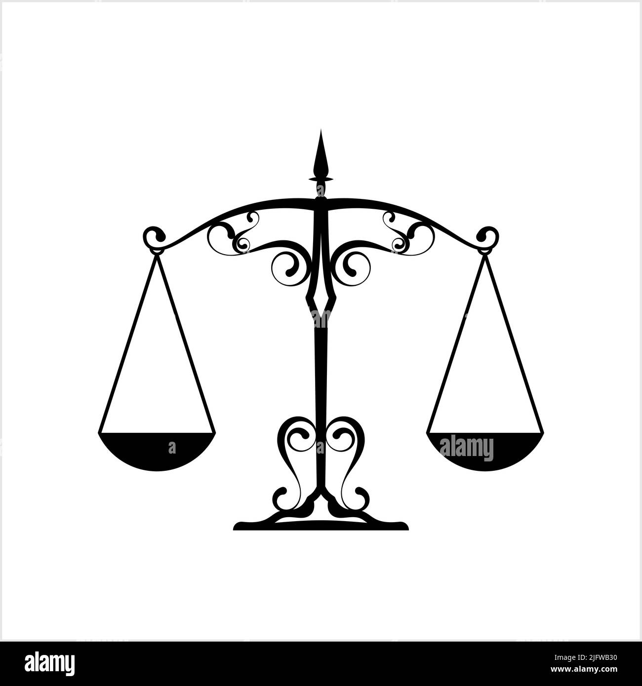 Weight Balance Icon Vector Art Illustration Stock Vector Image & Art ...
