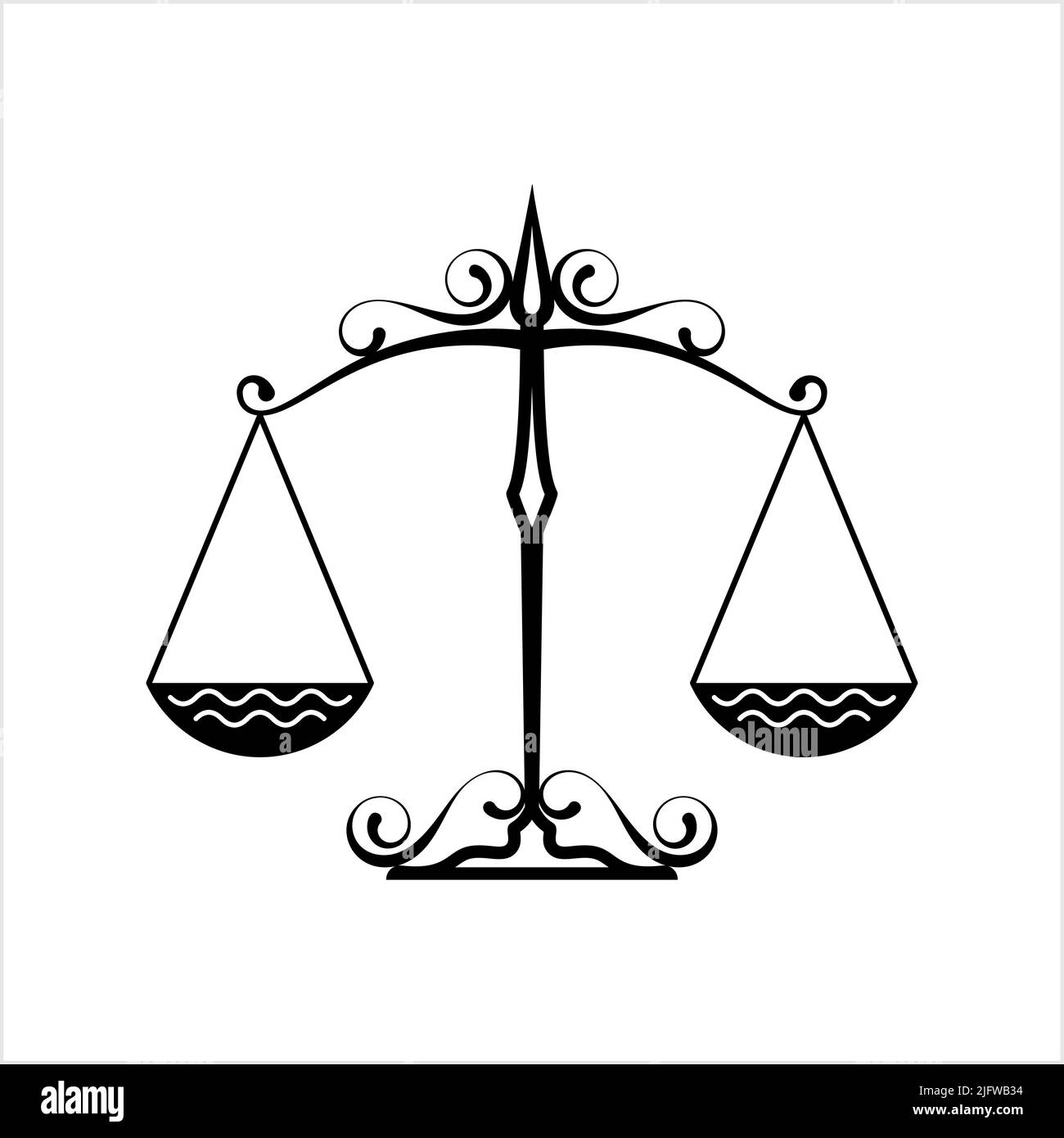 Weight Balance Icon Vector Art Illustration Stock Vector Image & Art ...