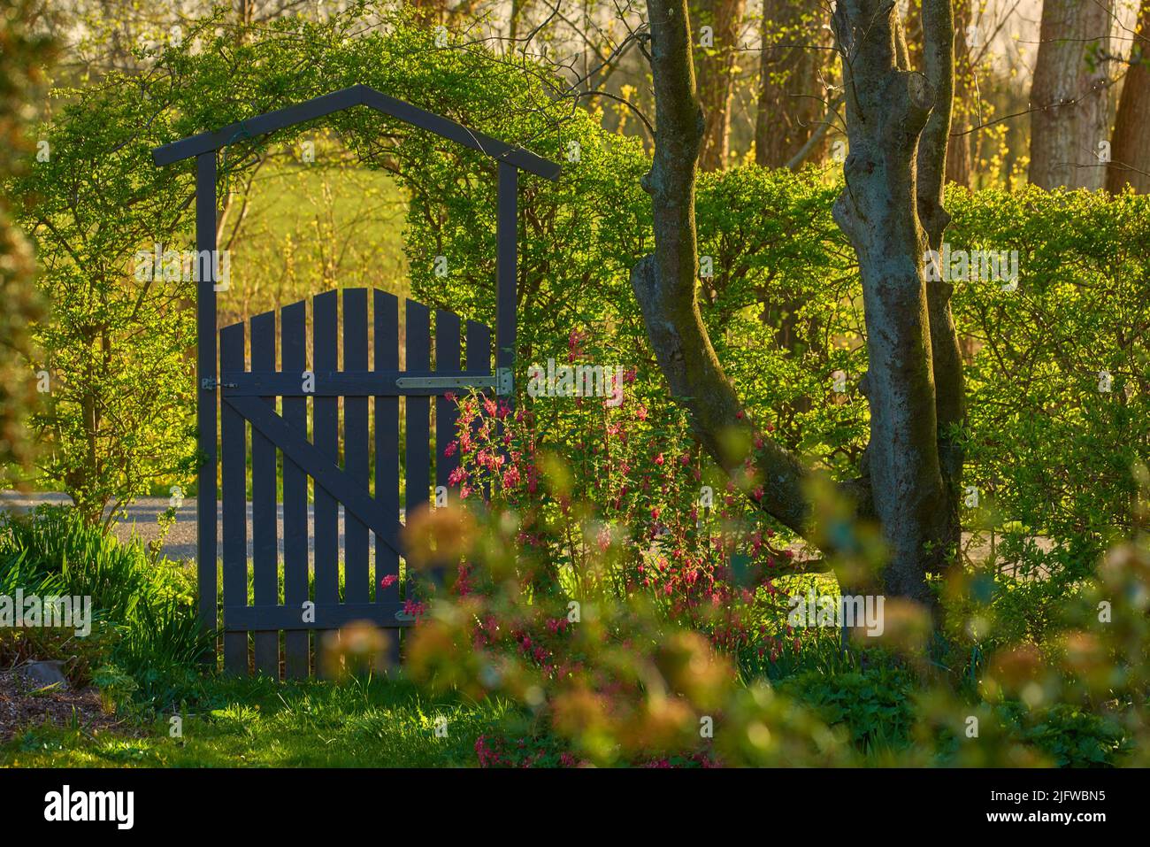 Small entrance gate hi-res stock photography and images - Alamy