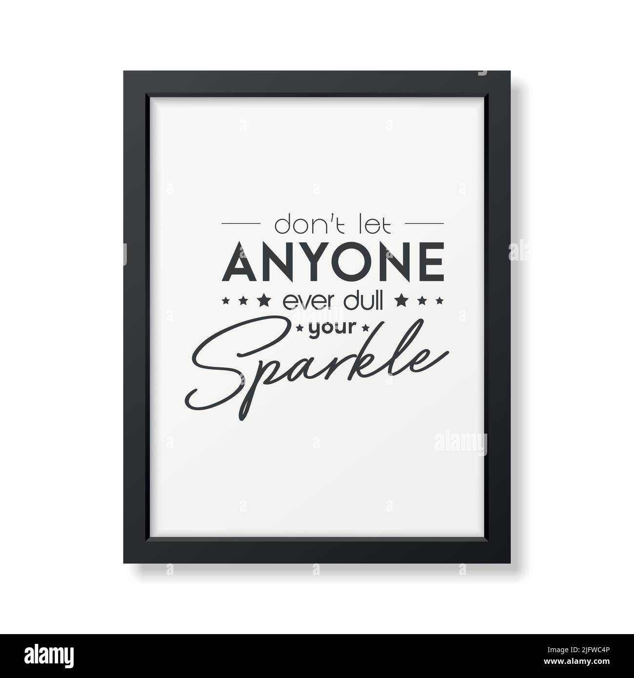 Dont quotes Black and White Stock Photos & Images - Alamy