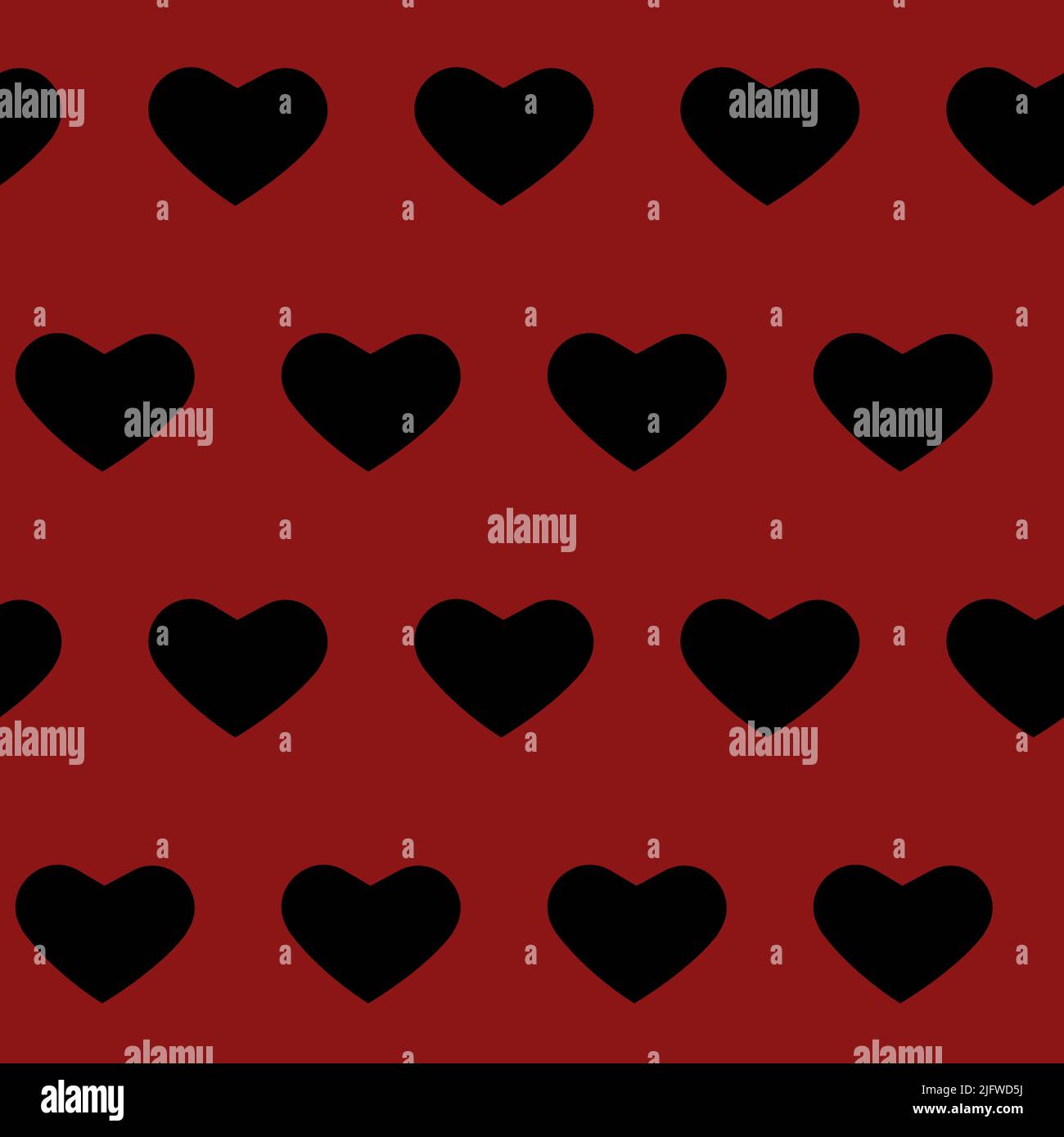 Seamless pattern heart love valentine's day decoration scrapbook ...