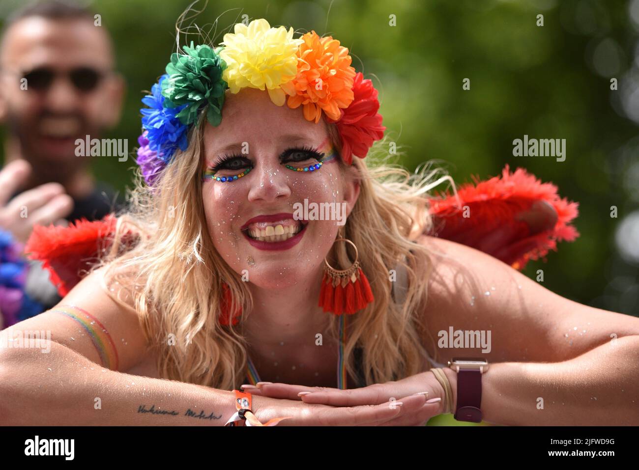 50th Pride in London 2022 Crowds Stock Photo - Alamy