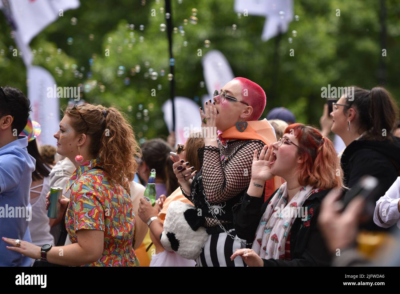 50th Pride in London 2022 Crowds Stock Photo - Alamy