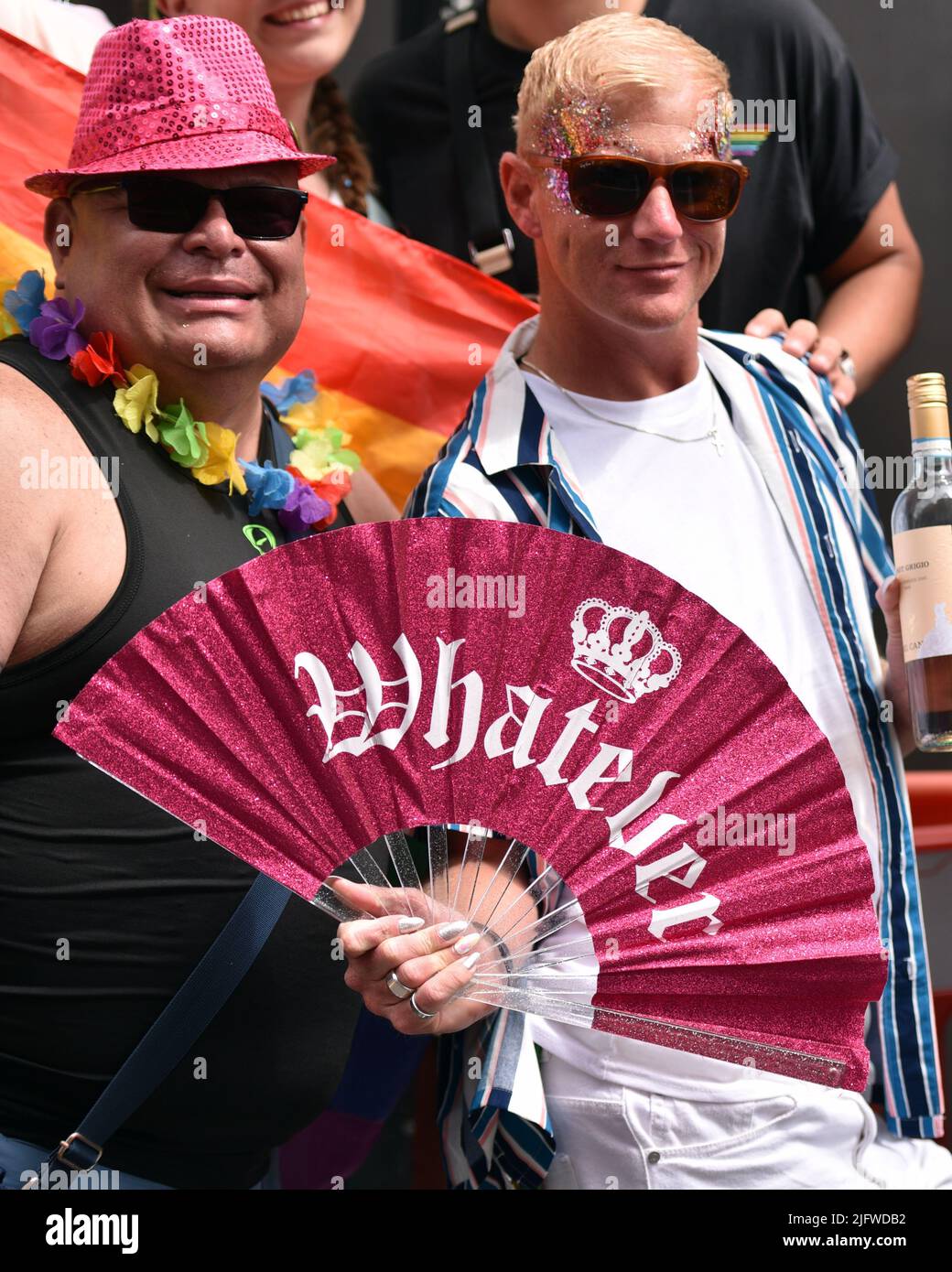 50th Pride in London 2022 Crowds Stock Photo - Alamy