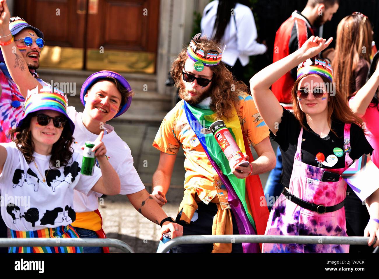 50th Pride in London 2022 Crowds Stock Photo - Alamy