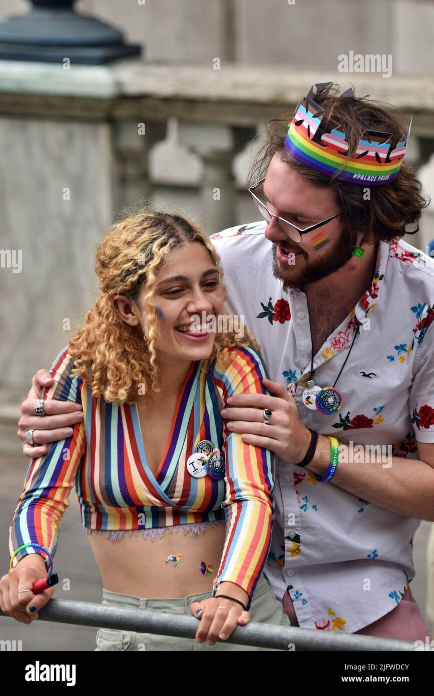 50th Pride in London 2022 Crowds Stock Photo - Alamy