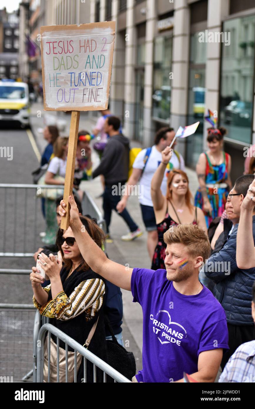 50th Pride in London 2022 Crowds Stock Photo - Alamy
