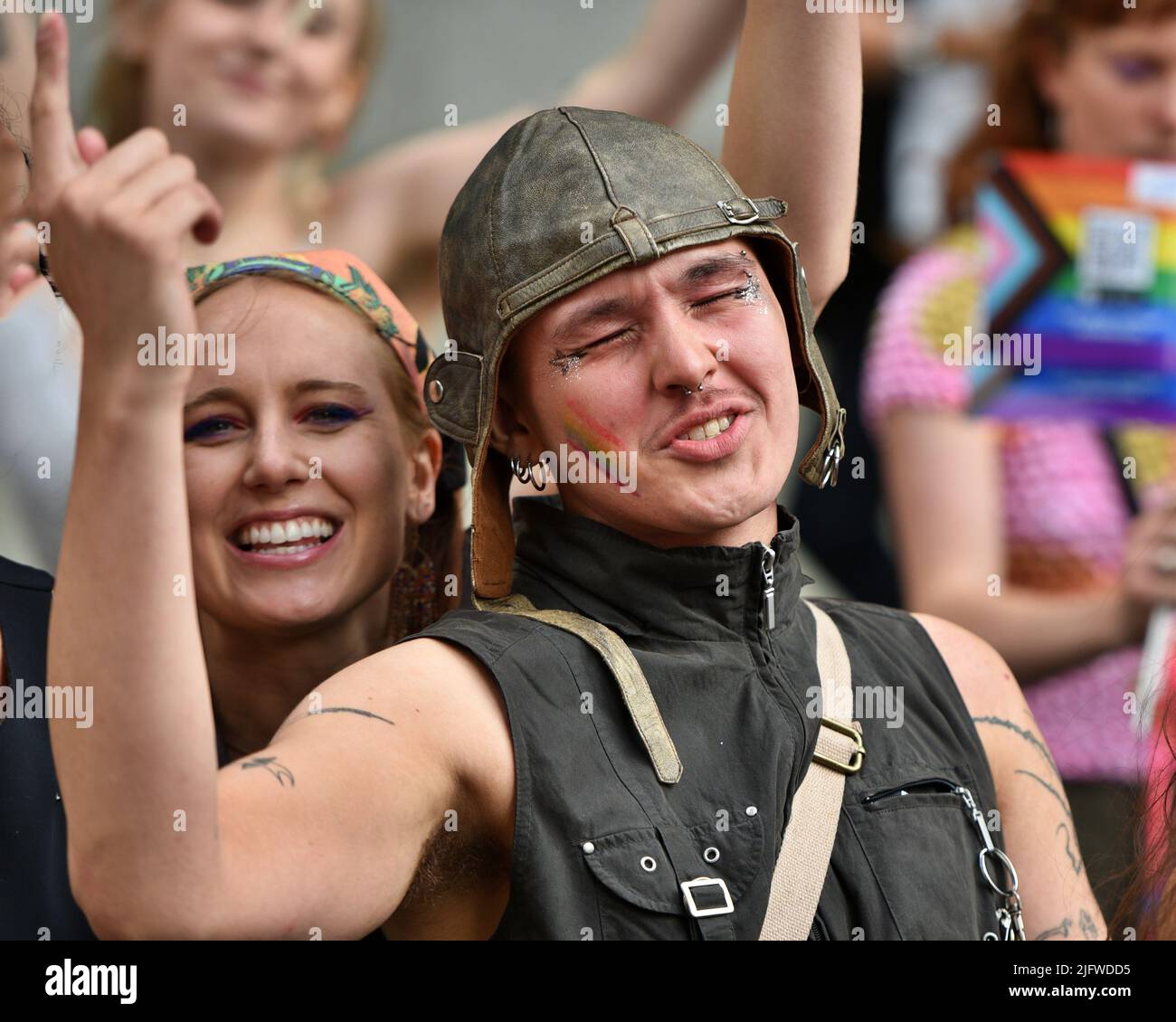50th Pride in London 2022 Crowds Stock Photo - Alamy