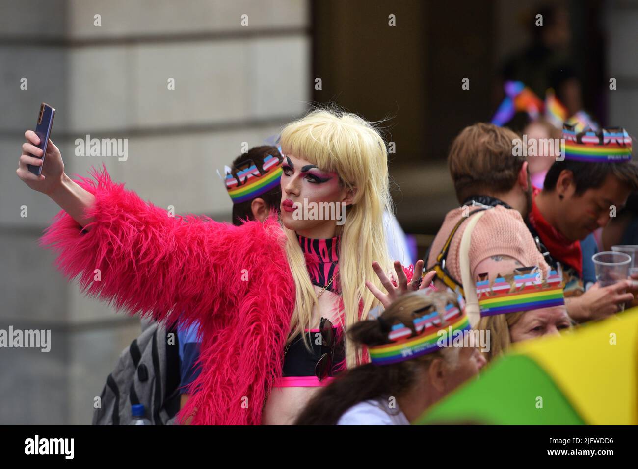 50th Pride in London 2022 Crowds Stock Photo - Alamy