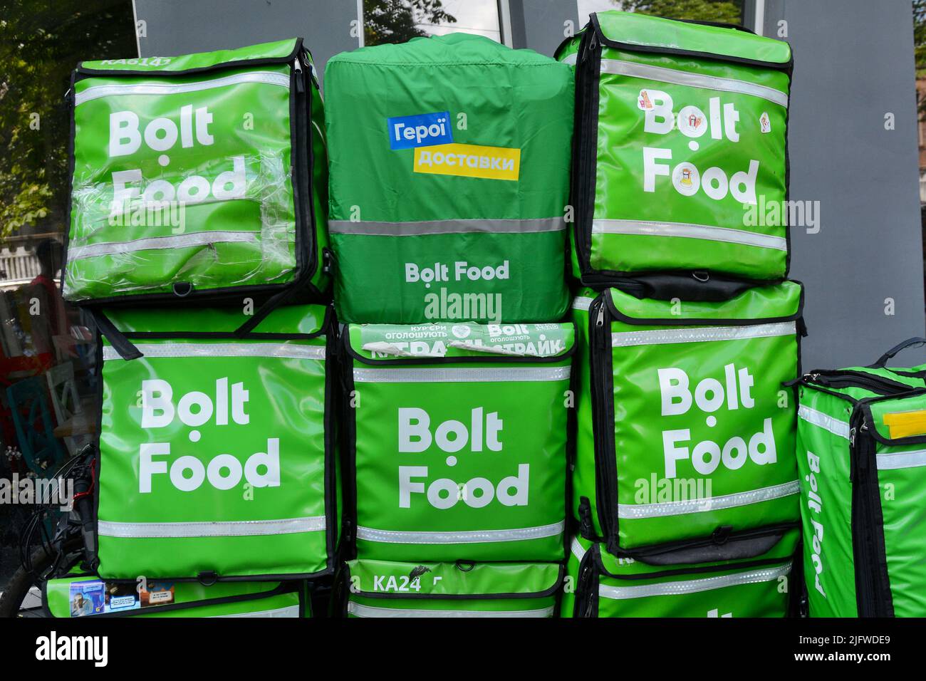 Bolt food logo hi-res stock photography and images - Alamy