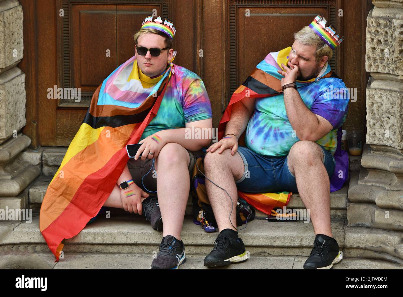 50th Pride in London 2022 Crowds Stock Photo - Alamy