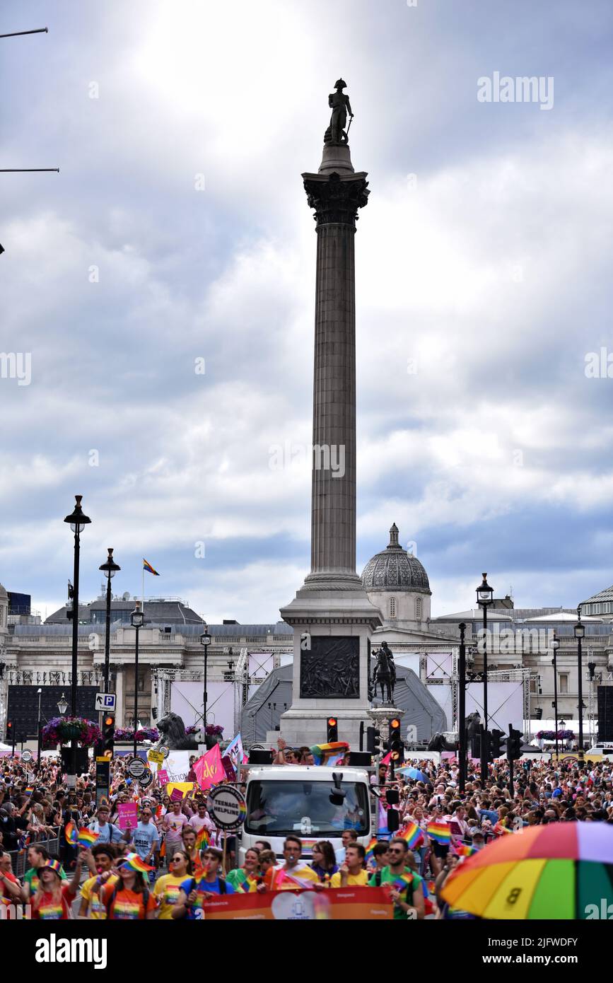50th Pride in London 2022 Crowds Stock Photo - Alamy