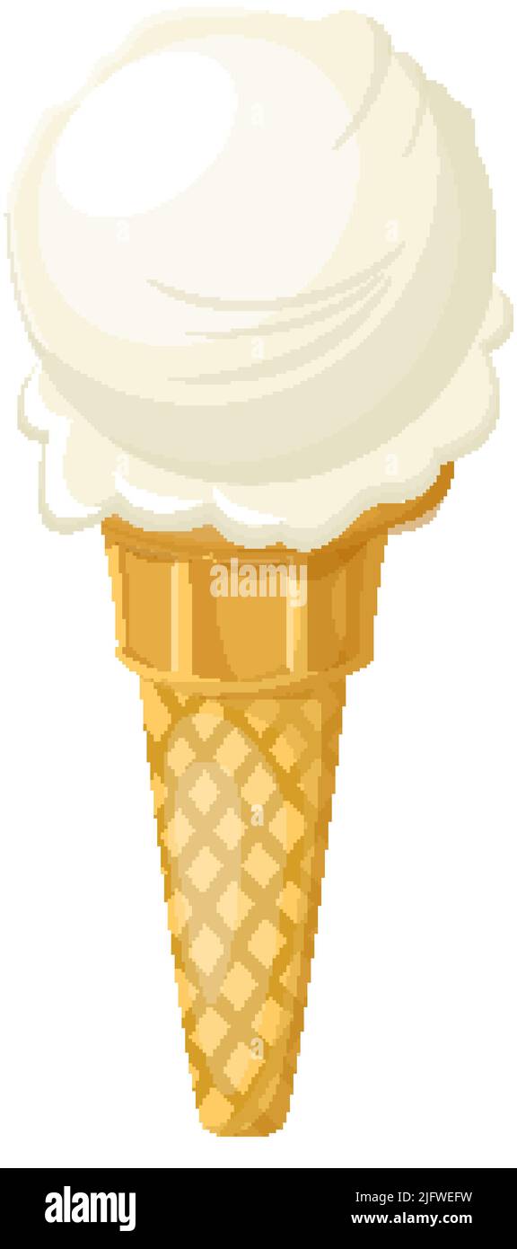 Mango sorbet ice cream Stock Vector Images - Alamy