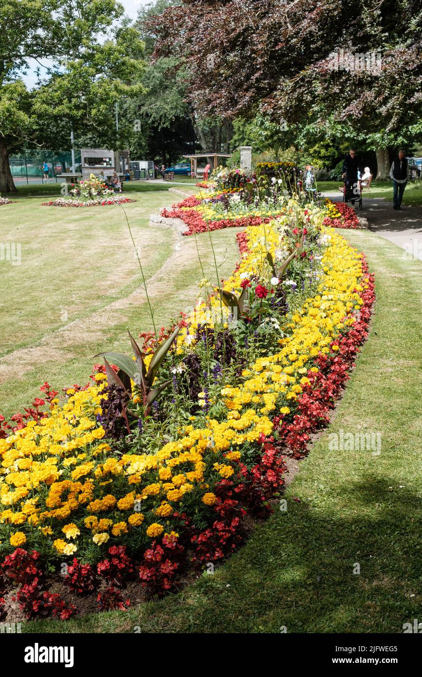 Views of Boscawen Park, Malpas, Truro, Cornwall Stock Photo - Alamy