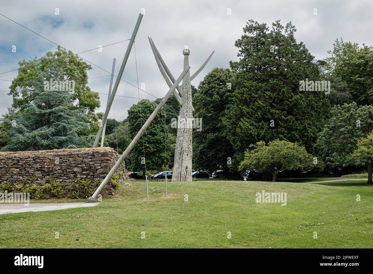 Views of Boscawen Park, Malpas, Truro, Cornwall Stock Photo - Alamy