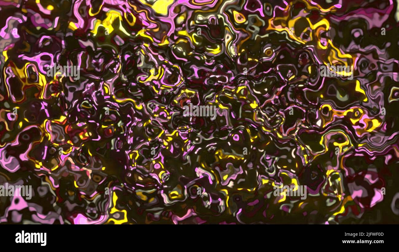 Colorful plasma pattern with psychedelic effect. Motion. Sparkling ...