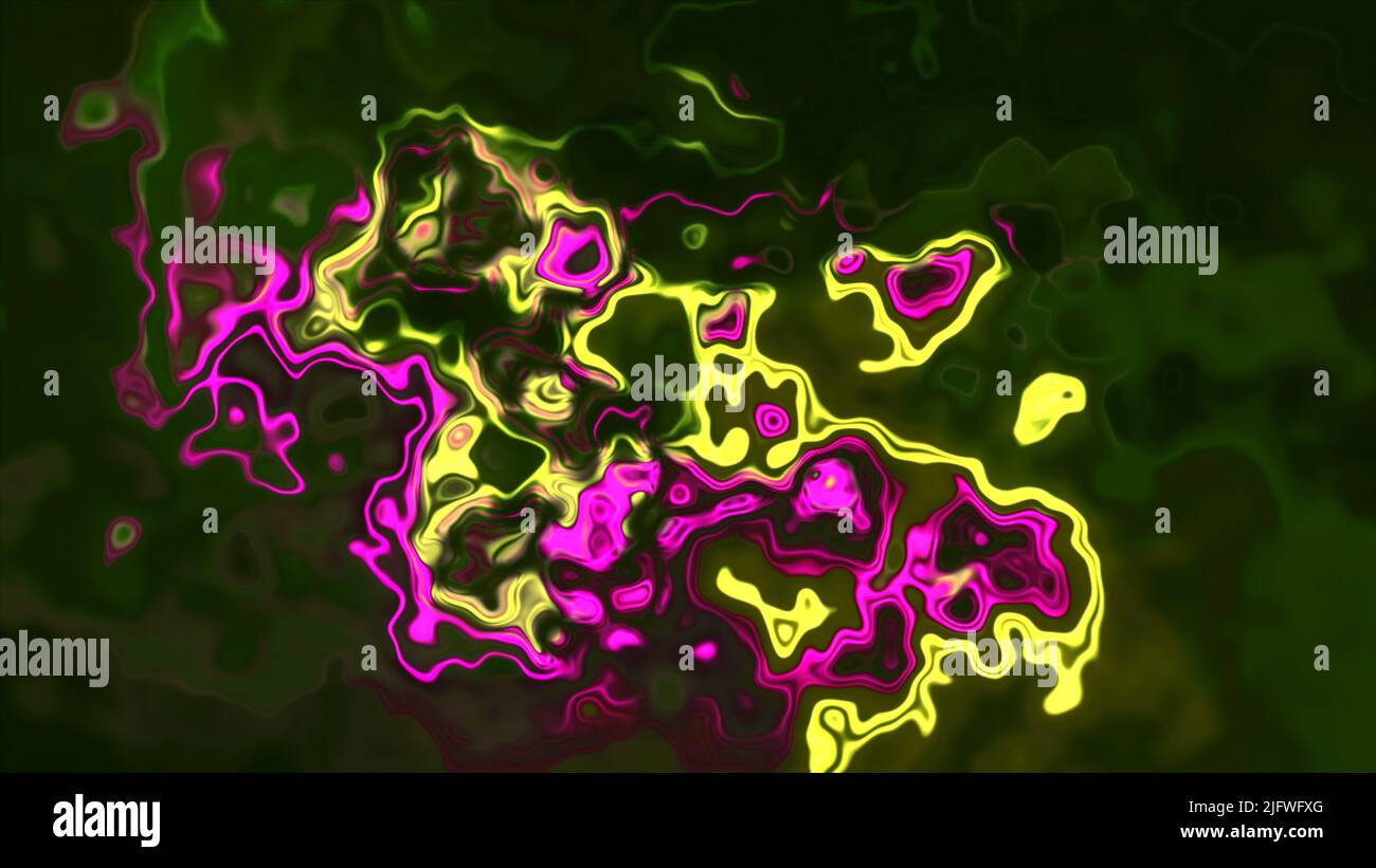 Bright flashing pattern with swirling colors. Motion. Digital fluid art with flickering flashes ...