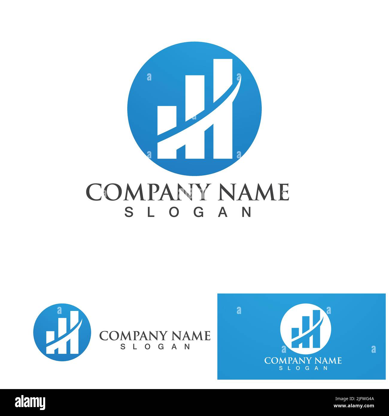Business finance and Marketing logo Vector illustration design Stock ...