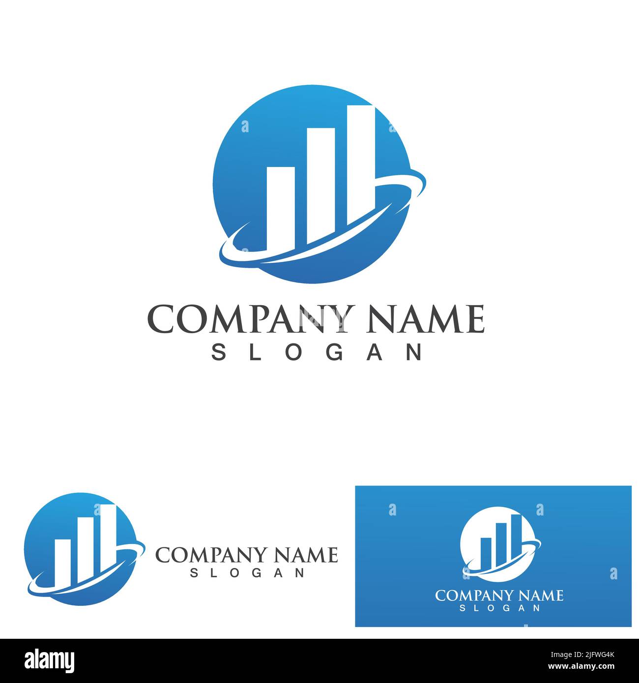 Business finance and Marketing logo Vector illustration design Stock ...