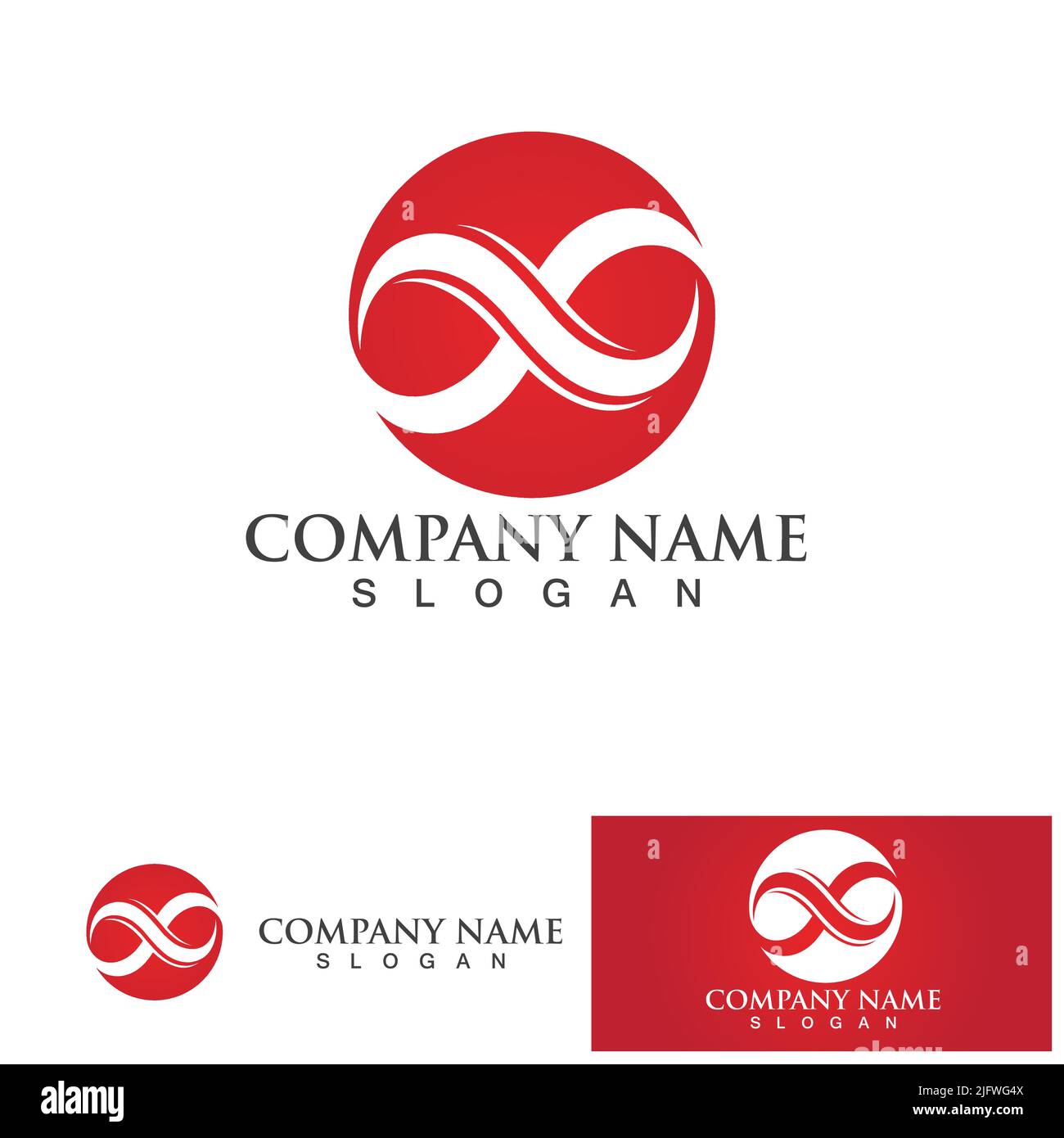 Infinity Design Vector icon illustration Logo template design Stock ...