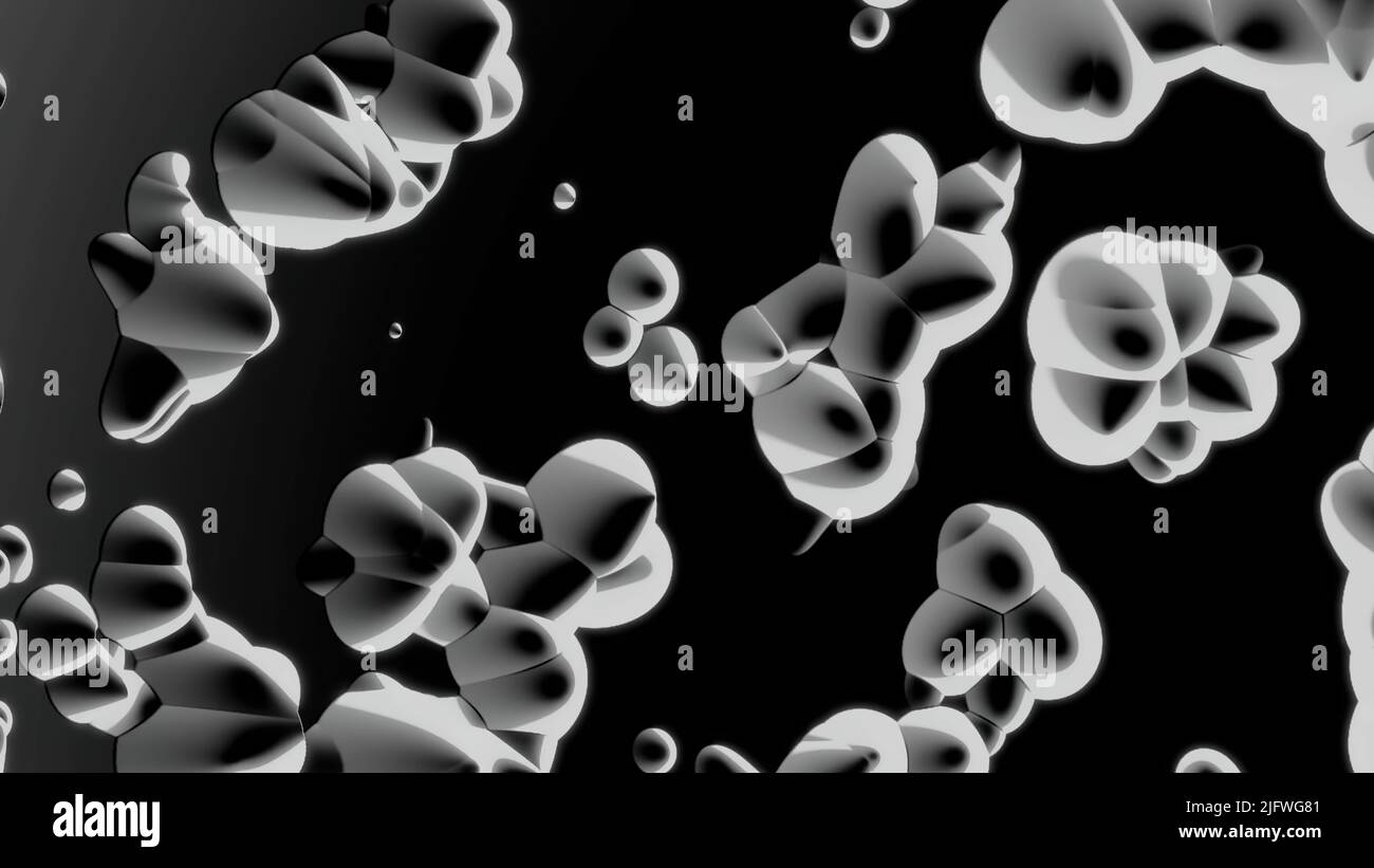 Abstract medical background with running blood cells. Design. Concept ...