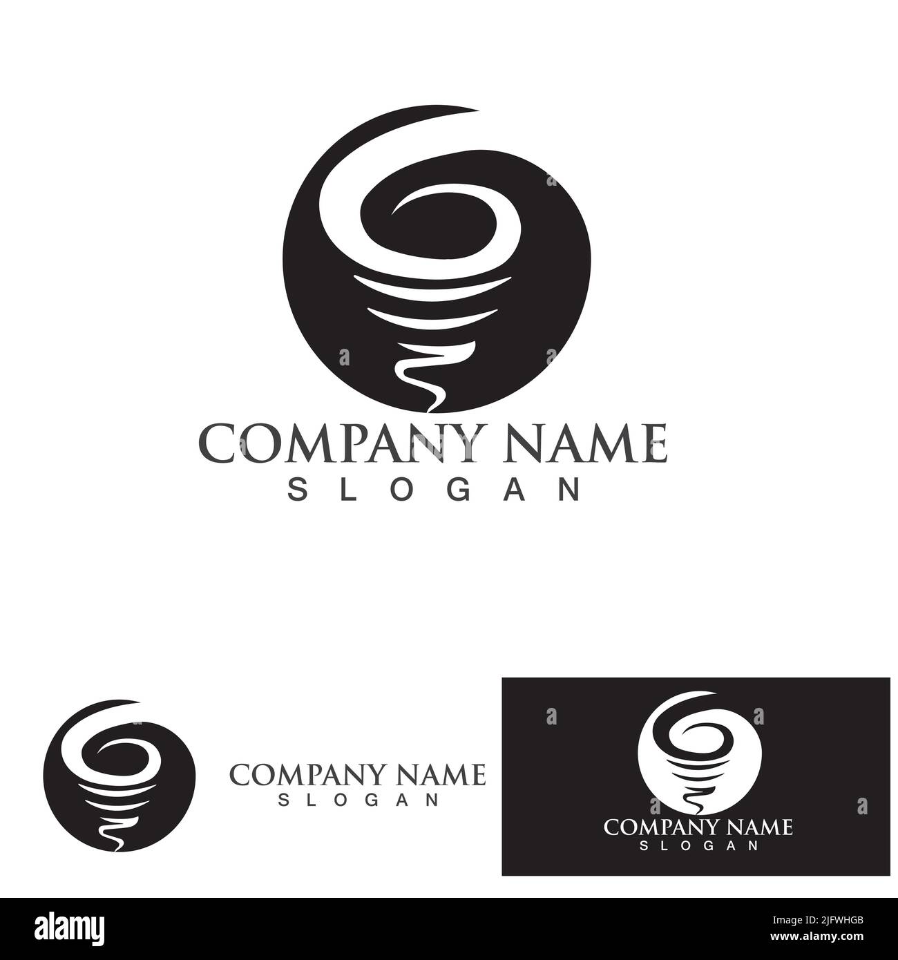 Tornado logo symbol vector illustration design Stock Vector Image & Art ...