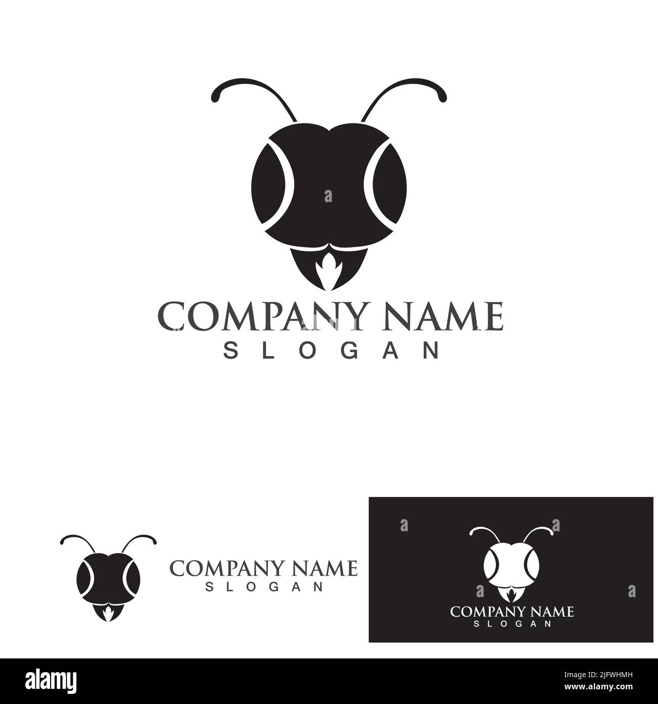 Ant Logo template vector illustration design Stock Vector Image & Art ...