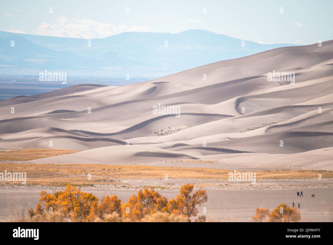 Great Sand Dunes National Park & Presserve in autumn Stock Photo - Alamy