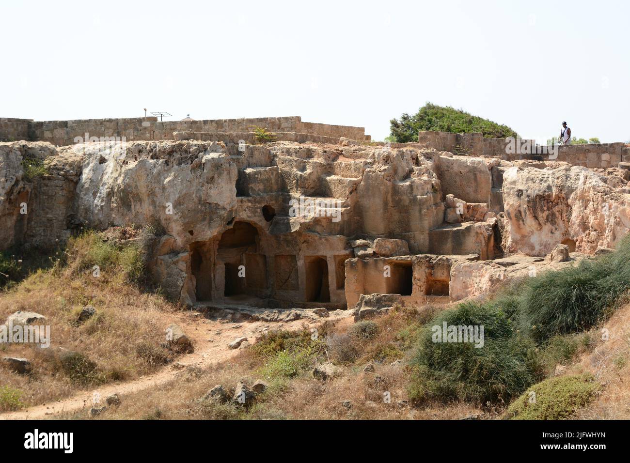 Tombs of the kings. Paphos. Cyprus Stock Photo - Alamy