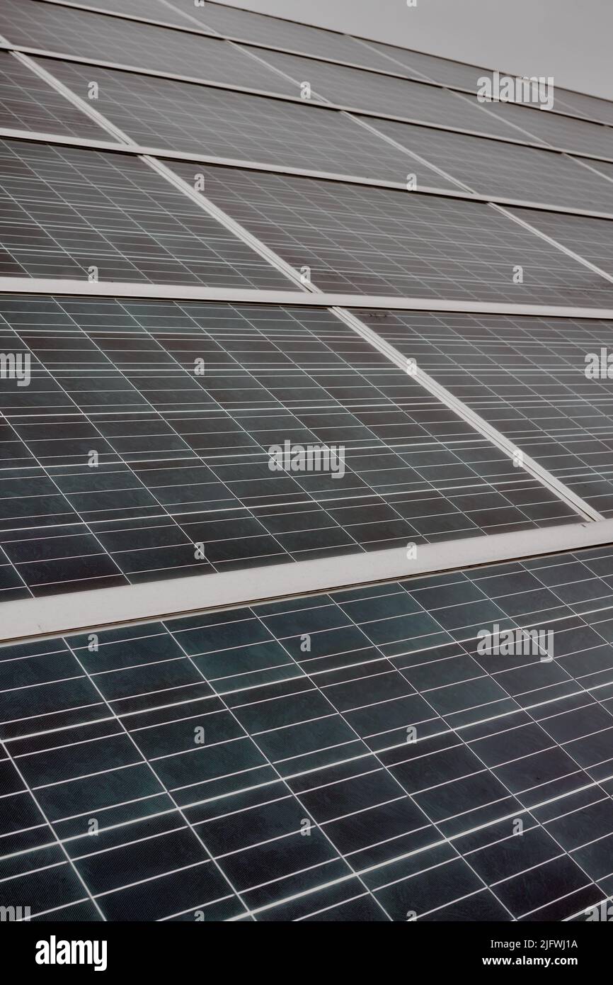 Solar power technology cell panels are a renewable sustainable energy ...