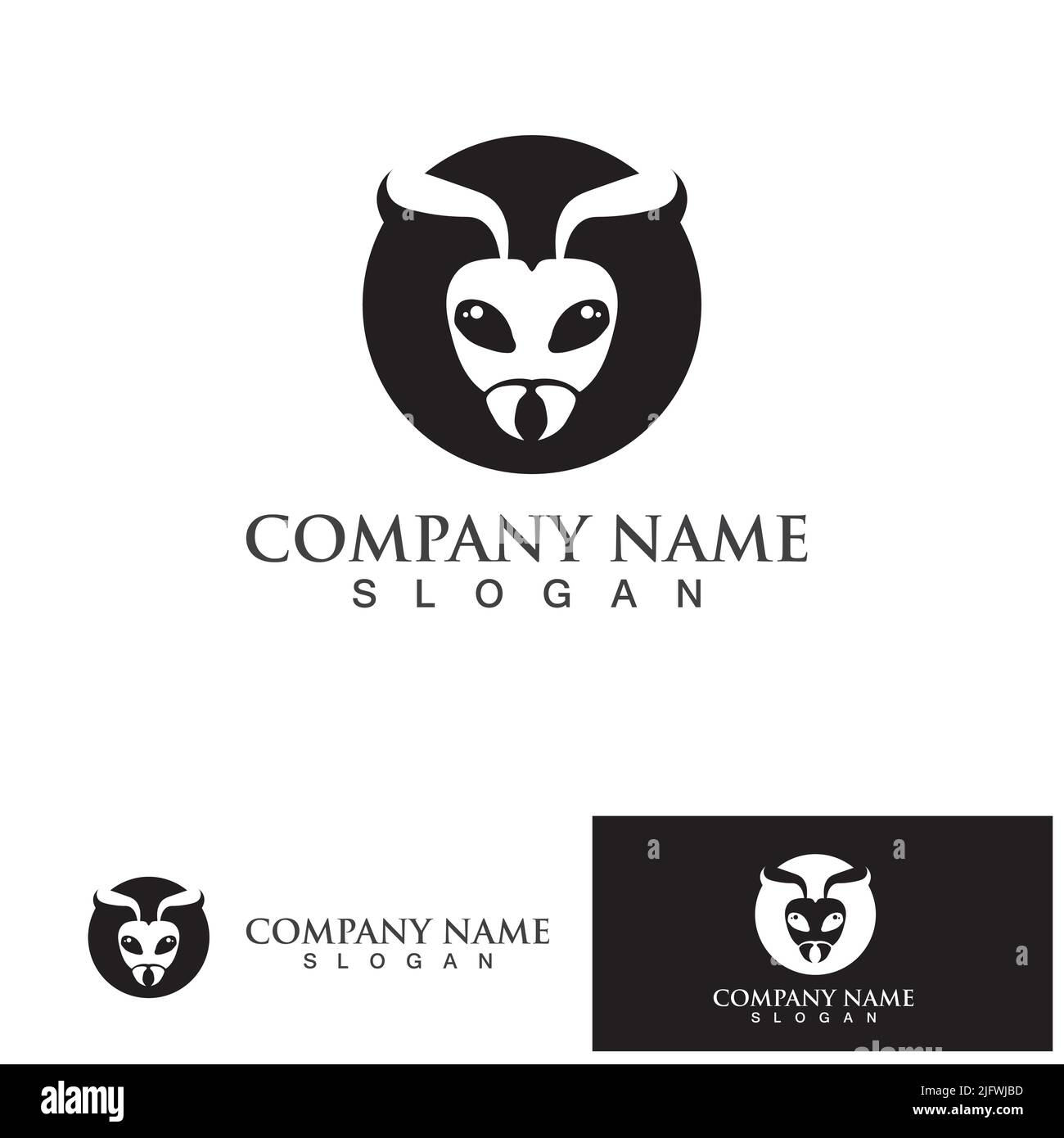 Ant Logo template vector illustration design Stock Vector Image & Art ...
