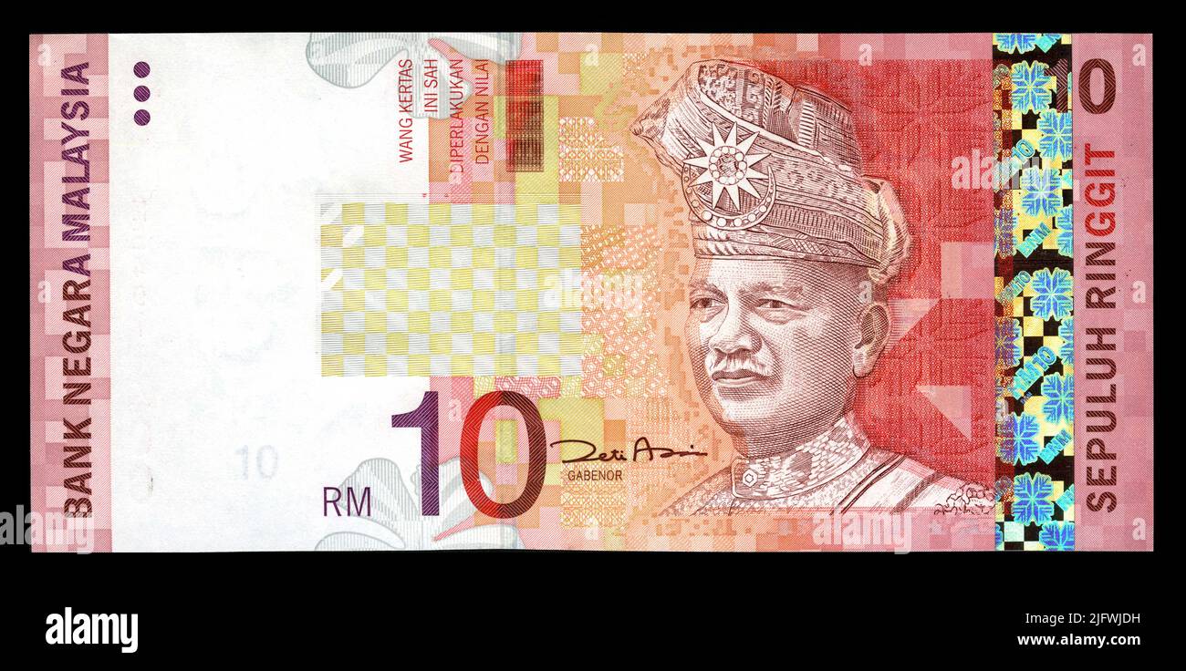 Malaysia 10 ringgit note hi-res stock photography and images - Alamy